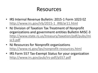 Changes to Federal Tax Exemption Process (jo) | PDF | Non-Profit ...