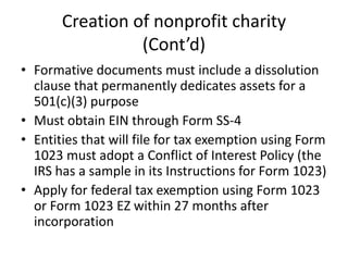 Changes to Federal Tax Exemption Process (jo) | PDF | Non-Profit ...