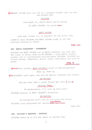 Changes to script | PDF