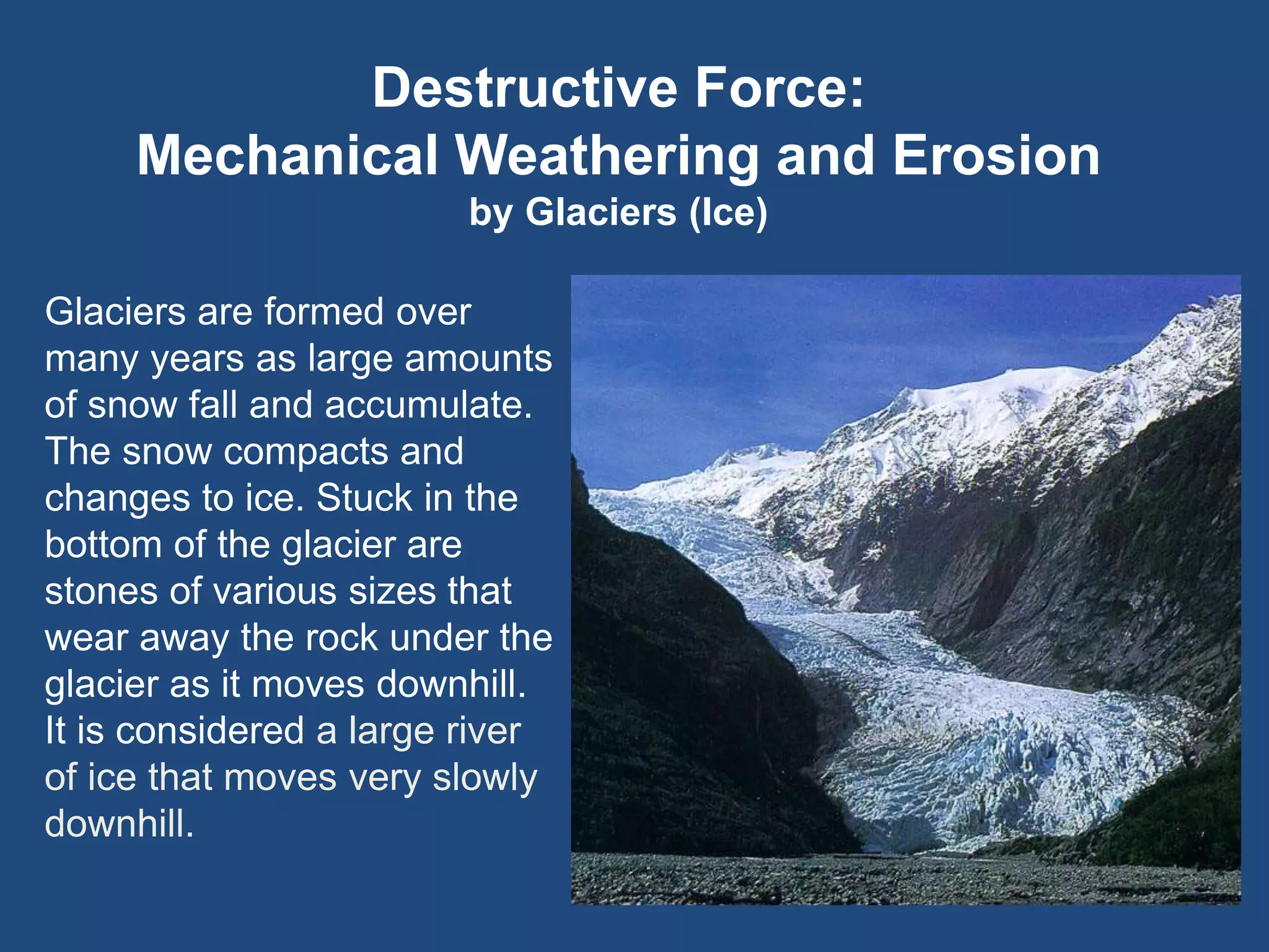 Changes to Surface of Earth Review constructiveanddestructiveforces ...