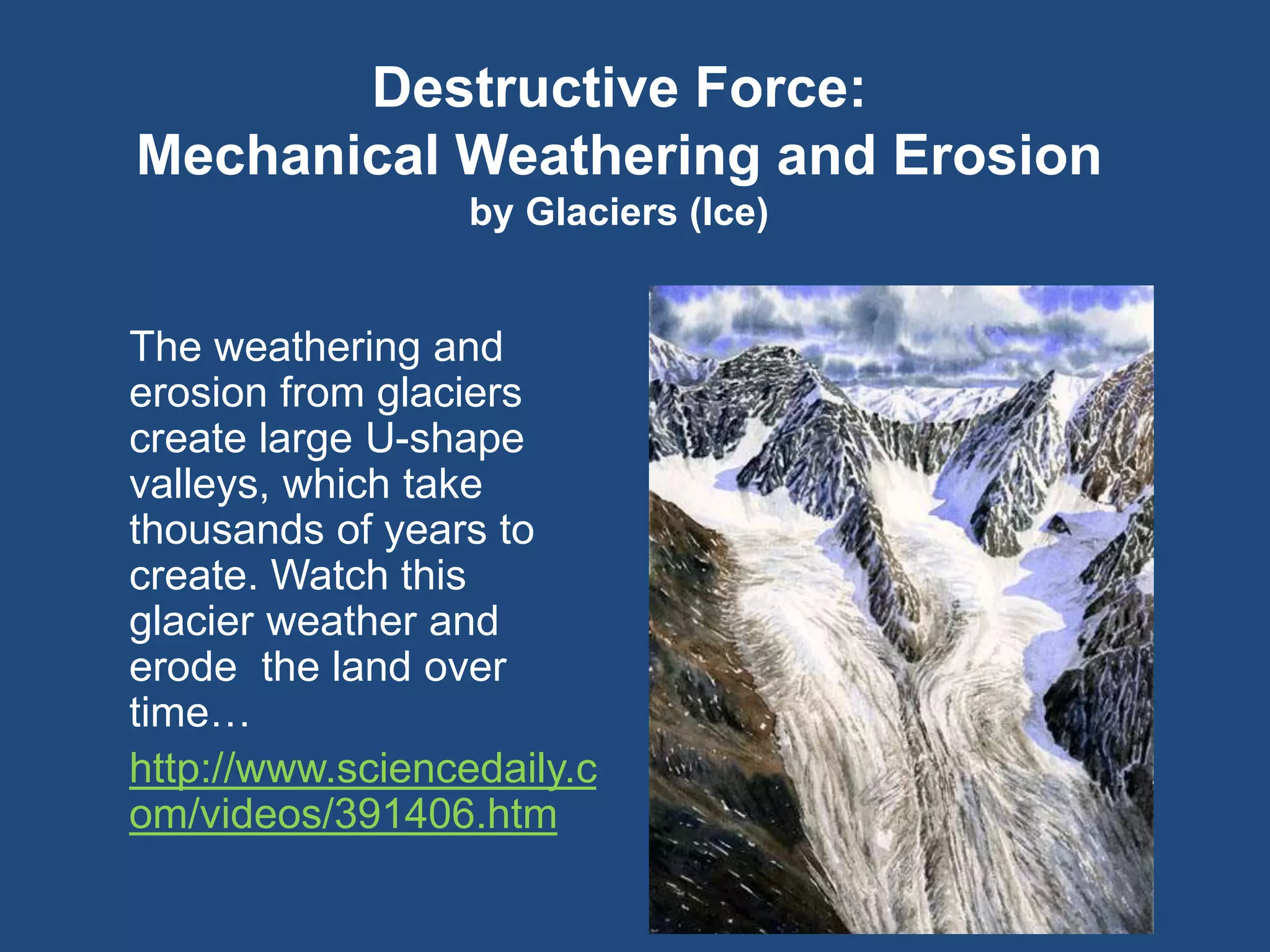 Changes to Surface of Earth Review constructiveanddestructiveforces ...