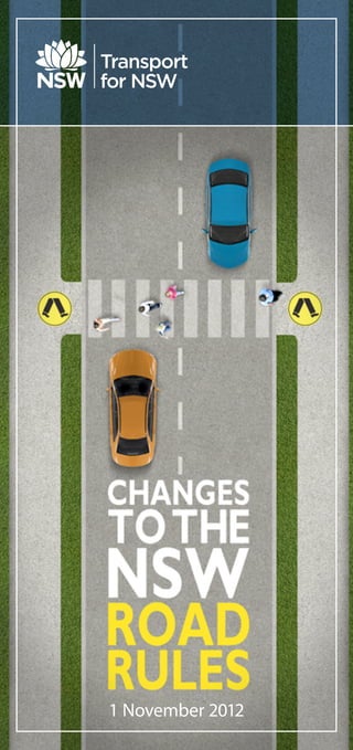 Changes to the NSW road rules | PDF | Rail Travel | Travel Type