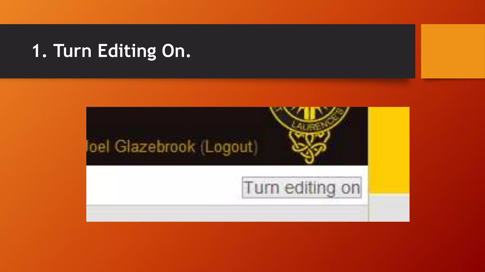 Change the header block [autosaved] | PPT