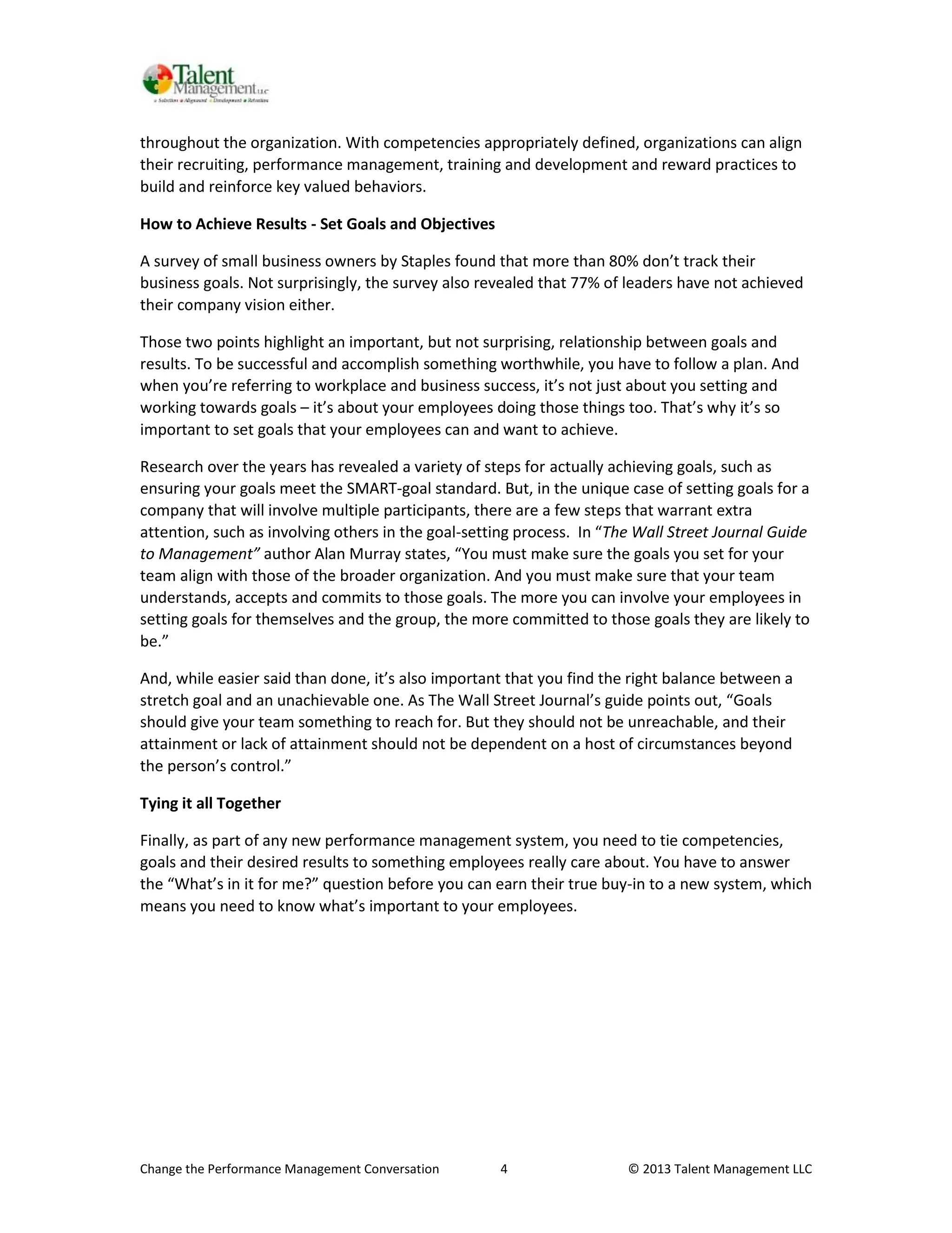 Change the performance management conversation | PDF