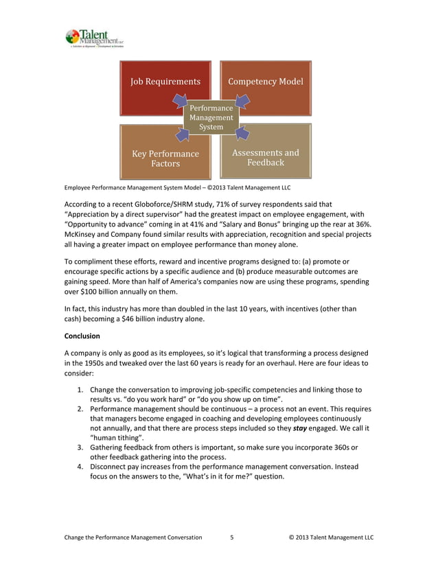 Change the performance management conversation | PDF
