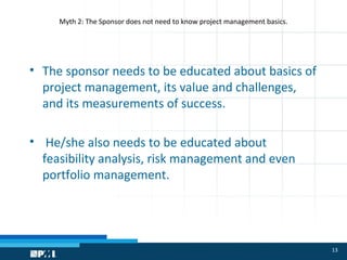 Overview of Role of Sponsor in Change | PPT