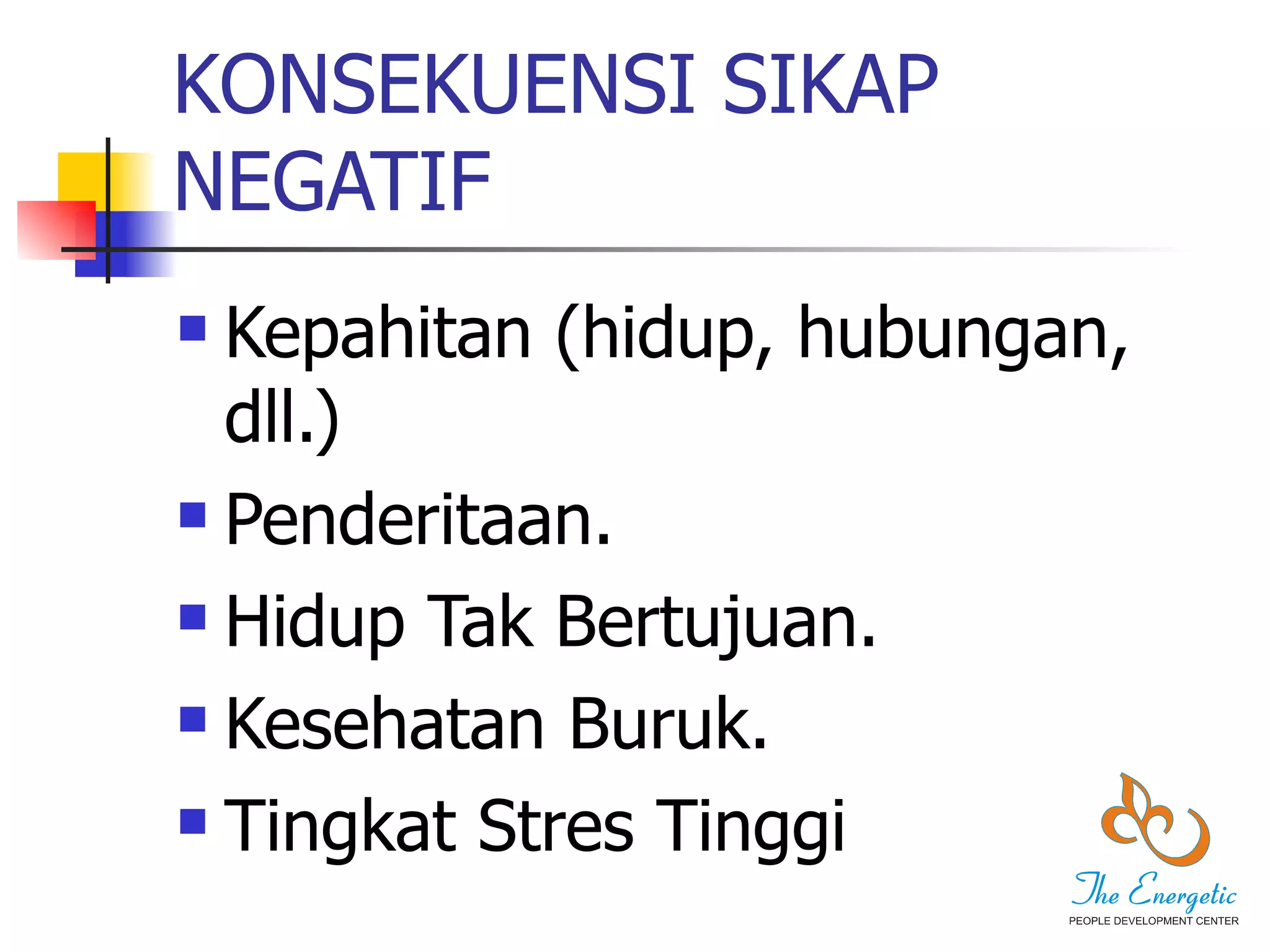 Change your attitude harry sutanto | PPT