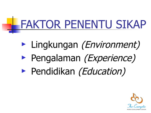 Change your attitude harry sutanto | PPT