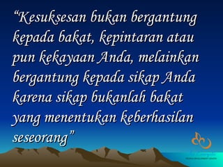 Change your attitude harry sutanto | PPT