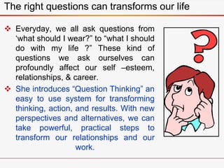 Change Your Questions Change Your Life | PDF
