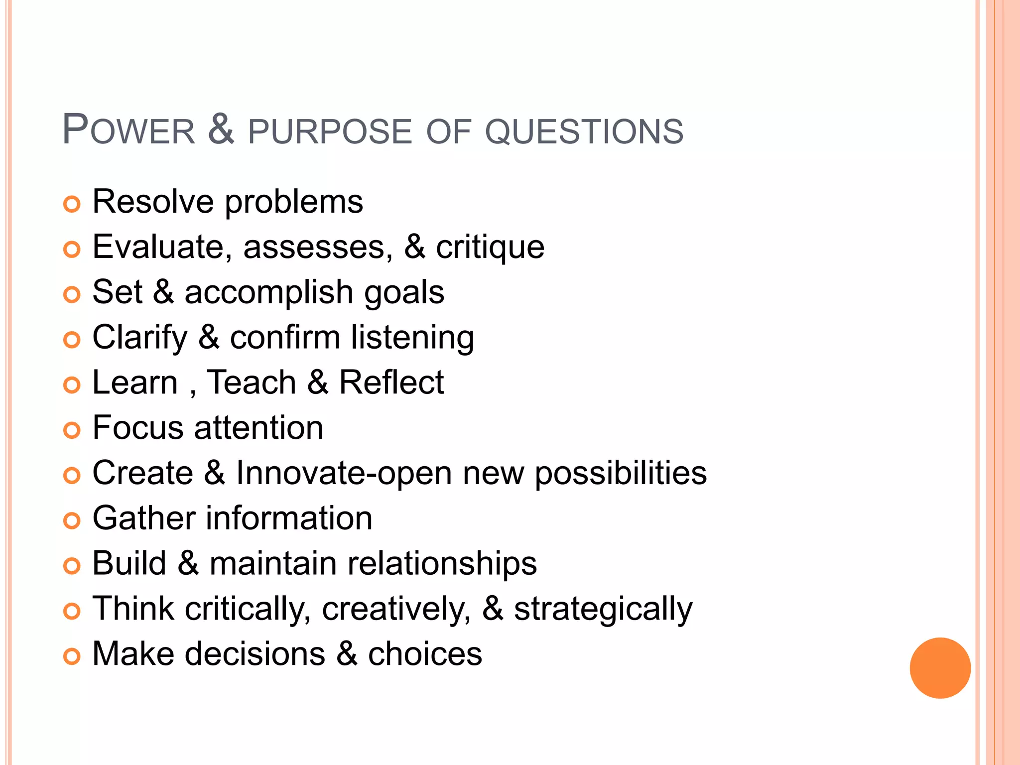 Change your questions change your life (Book Review) | PPTX