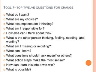 Change your questions change your life (Book Review) | PPTX