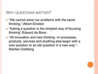 Change your questions change your life (Book Review) | PPTX