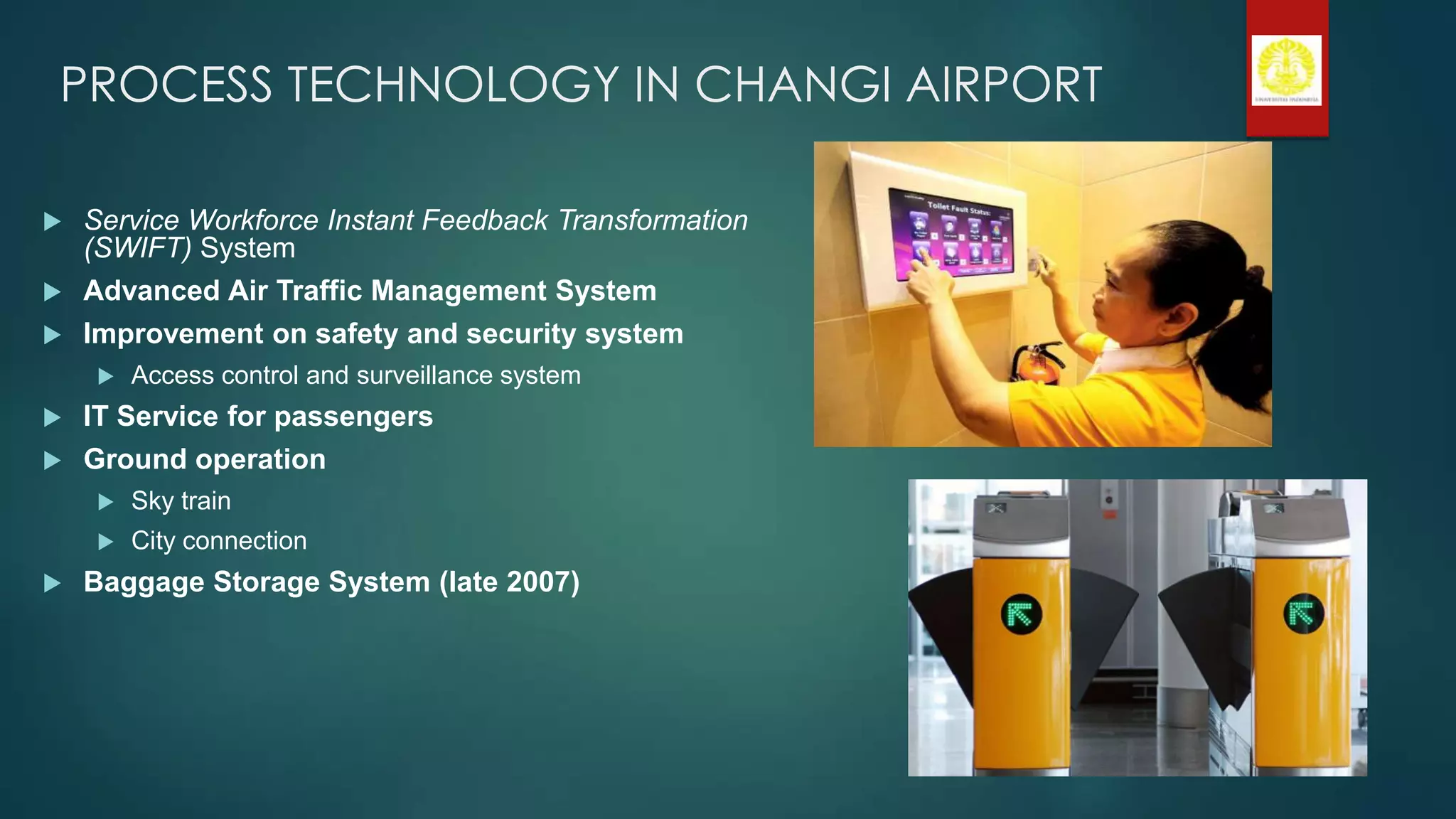 Changi Airport Process Technology | PPTX