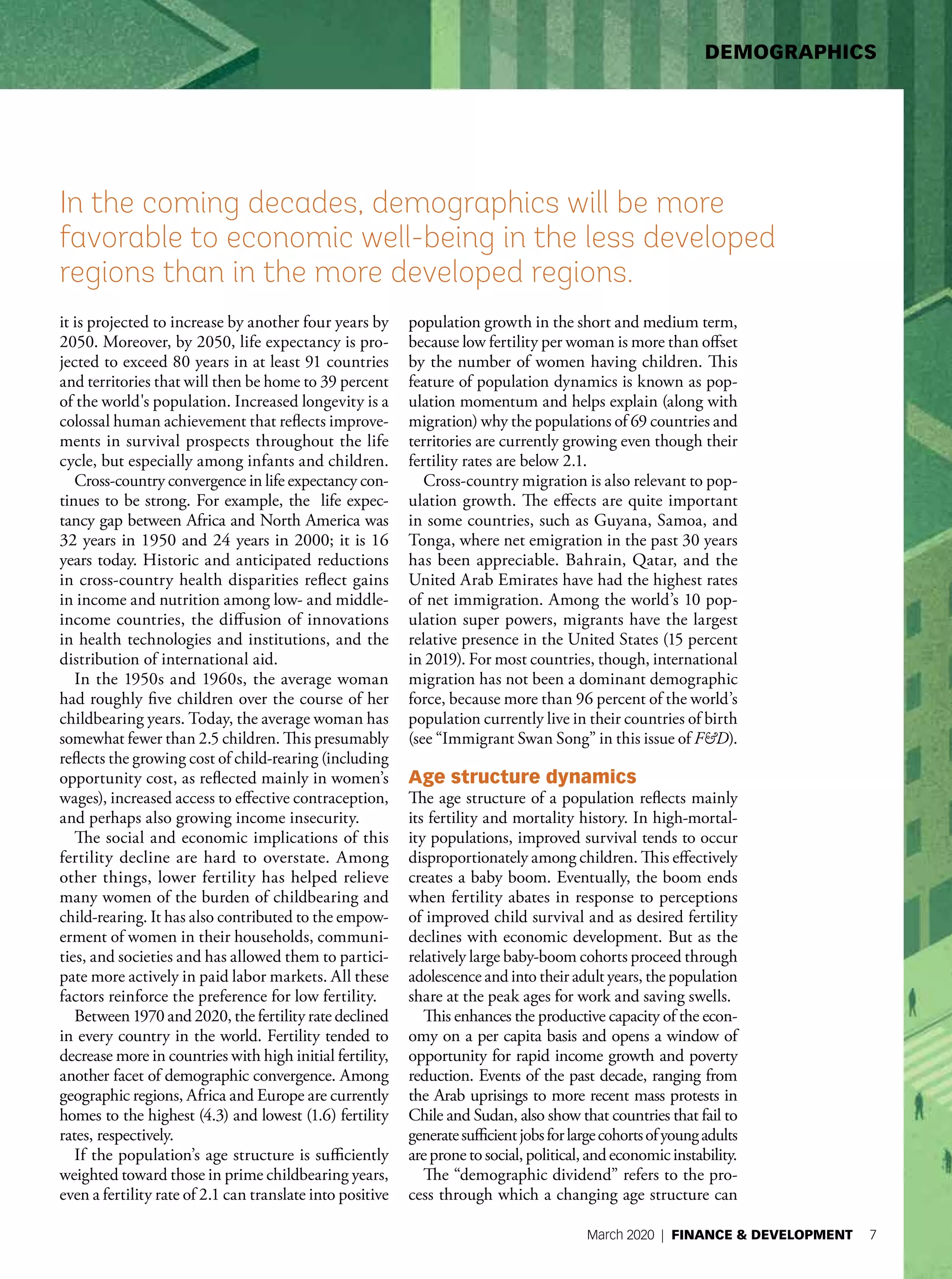 Changing demographics and economic growth bloom | PDF