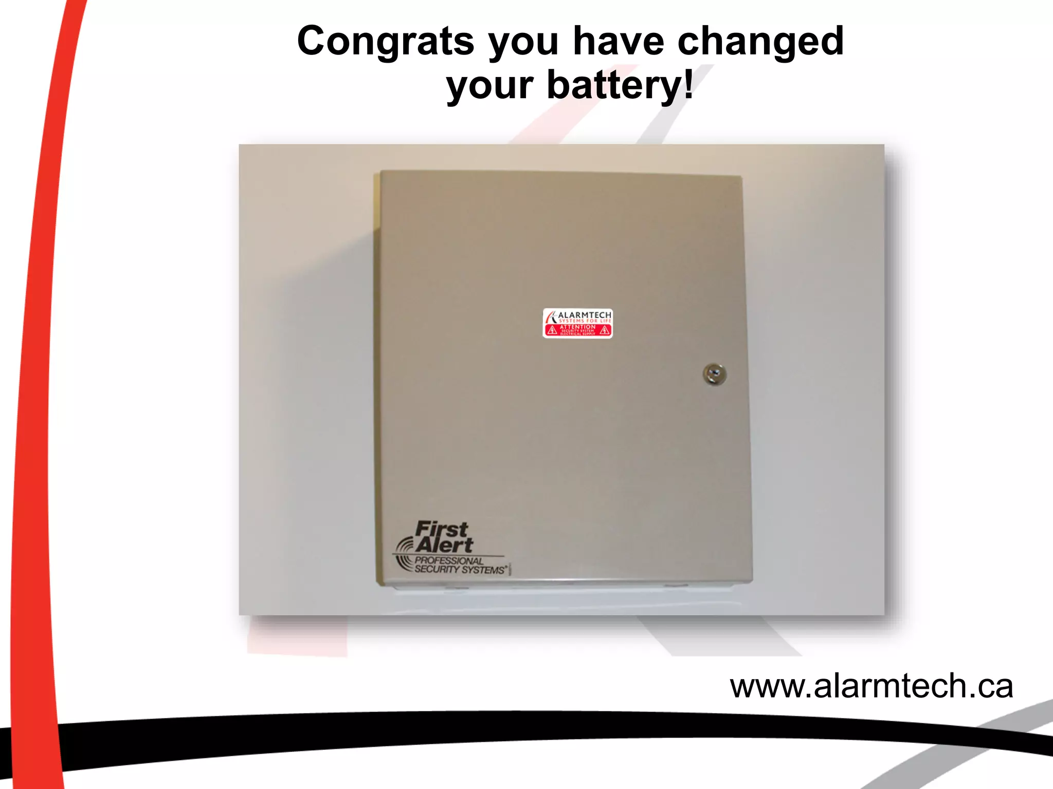 How To Replace Your Alarm System Battery | PDF