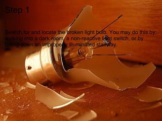 Changing A Light Bulb | PDF