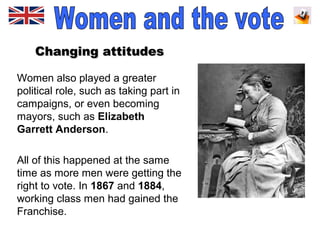 Women and the vote - Changing attitudes to women | PPT
