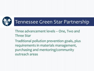 Changing Behaviors in the Workplace - Tennessee Green Star Partnership ...