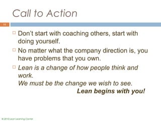 Changing behaviors through daily actions | PPT