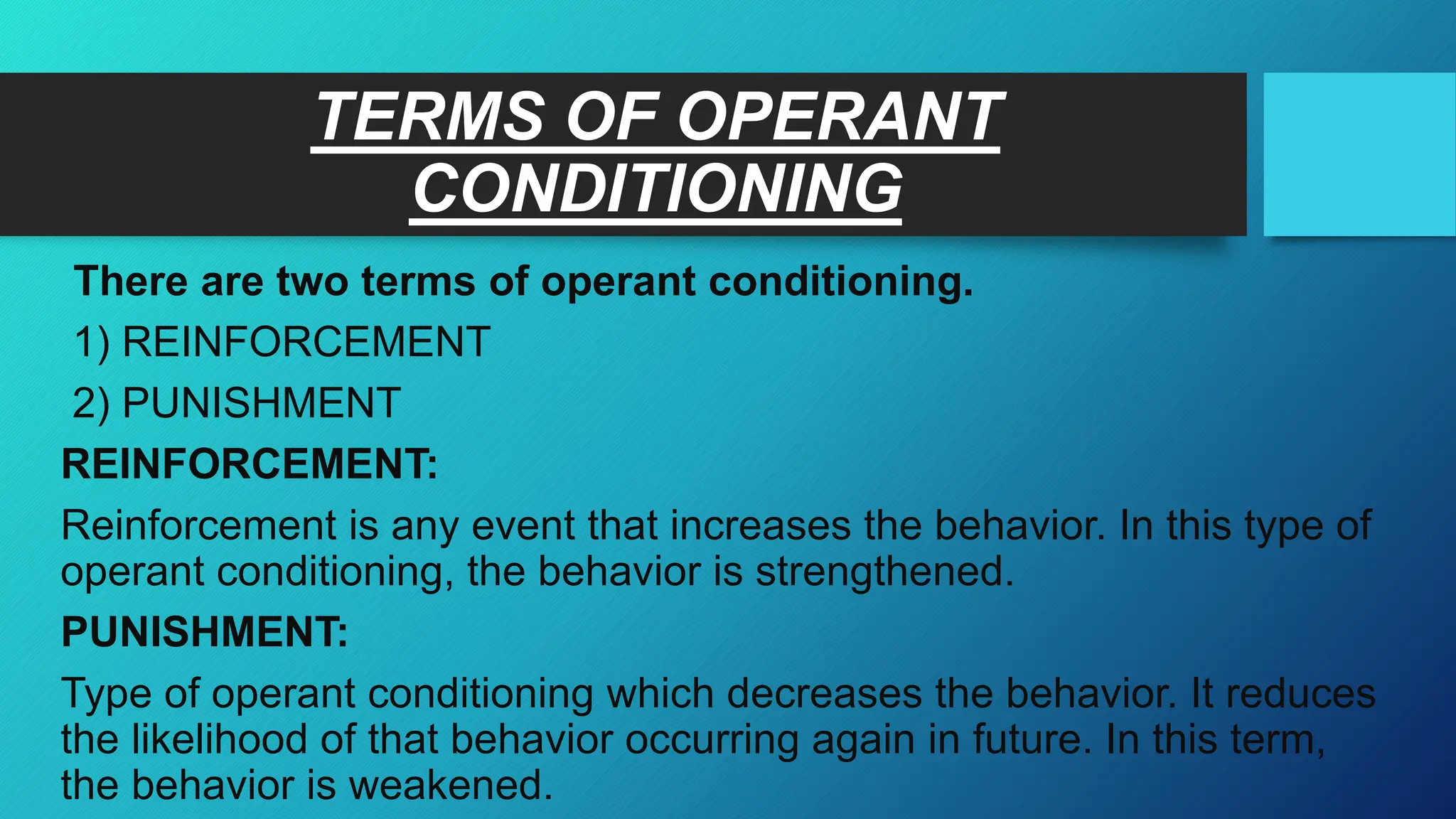 CHANGING BEHAVIOR THROUGH OPERANTCONDITIONING.pptx