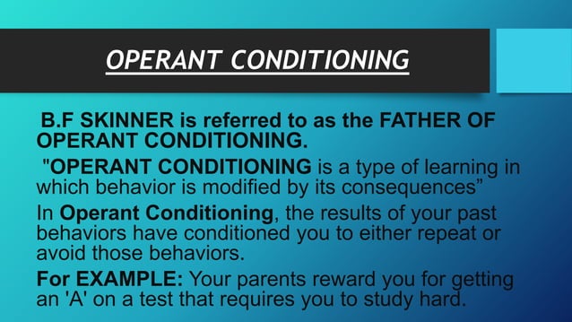 CHANGING BEHAVIOR THROUGH OPERANTCONDITIONING.pptx