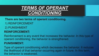 CHANGING BEHAVIOR THROUGH OPERANTCONDITIONING.pptx