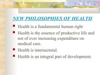 CHANGING CONCEPTS of Health and disease .ppt
