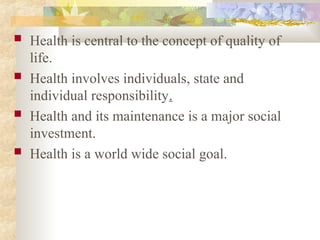 CHANGING CONCEPTS of Health and disease .ppt