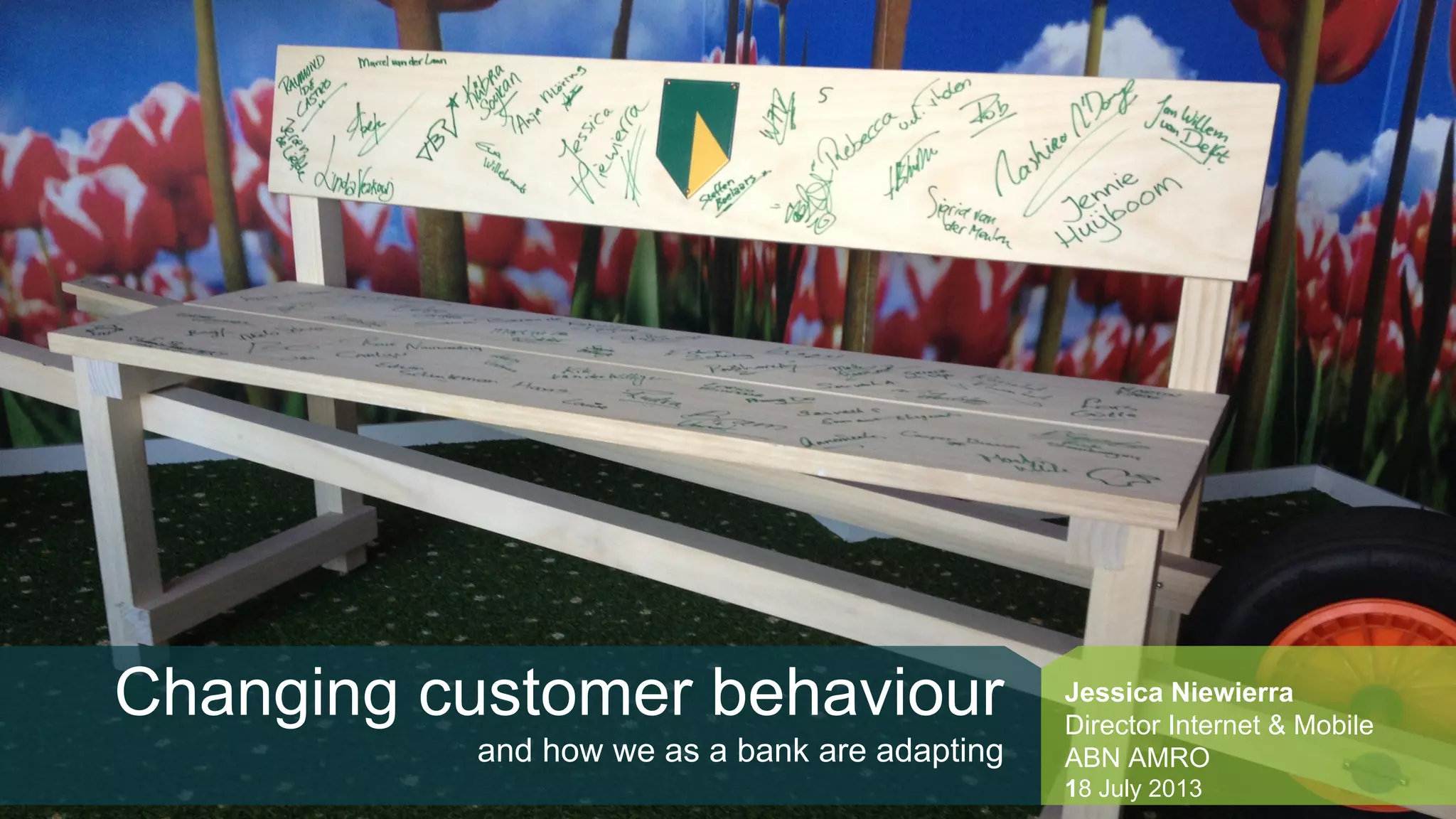 Changing customer behaviour and how we as ABN AMRO are adapting ...