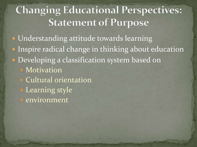 Changing Educational Paradigms | PPTX | College Planning | College ...