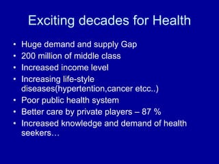 Changing Expectations in the Healthcare Scenario | PPT