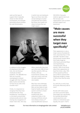 Changing Gender Roles | PDF