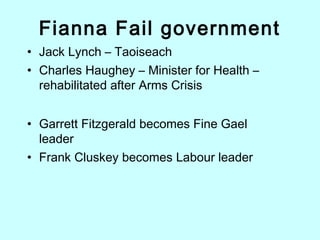 Changing governments 1977 1982 revision | PPT