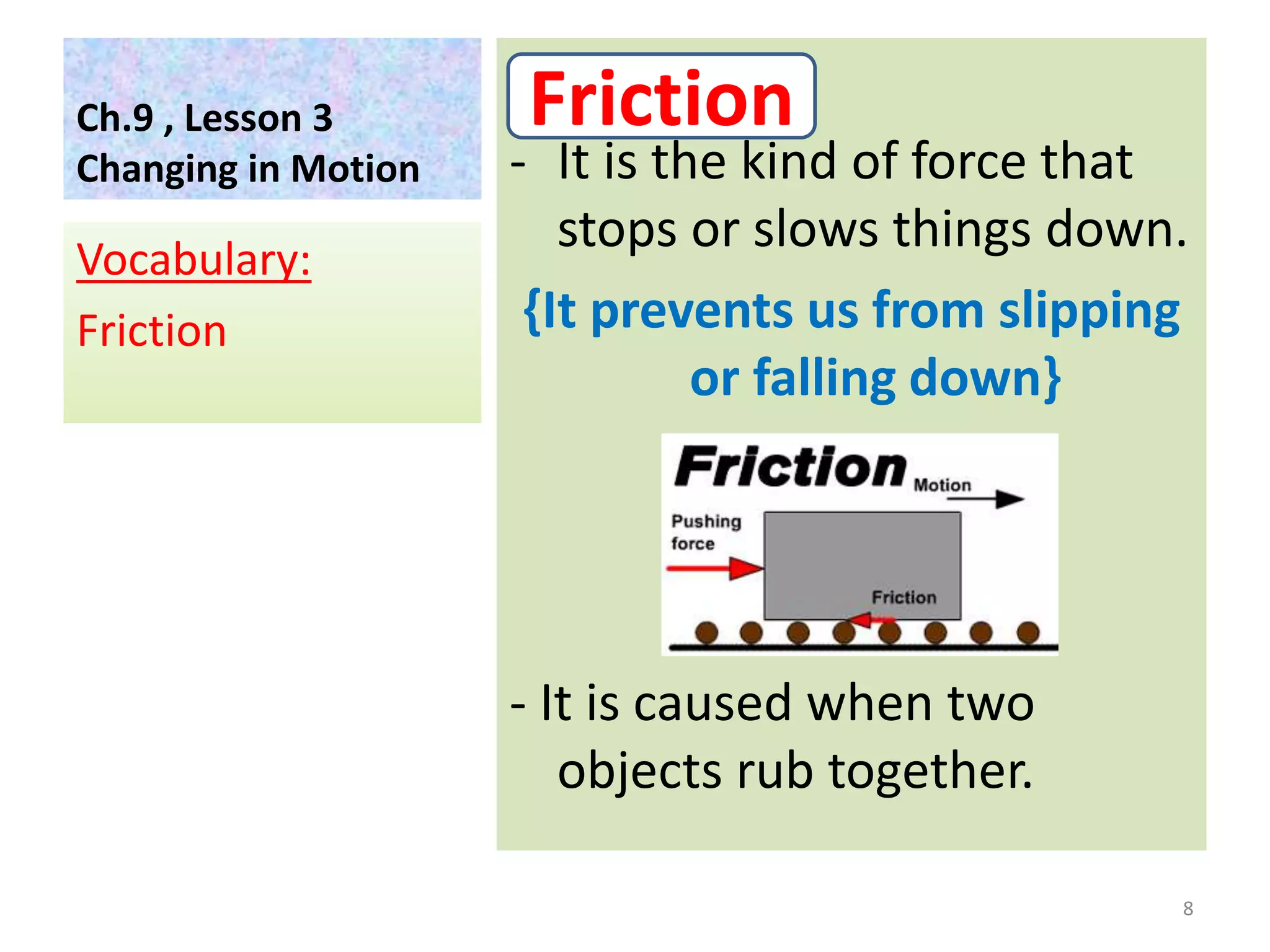 Changing in motion g3 | PPTX