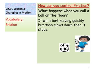 Changing in motion g3 | PPTX