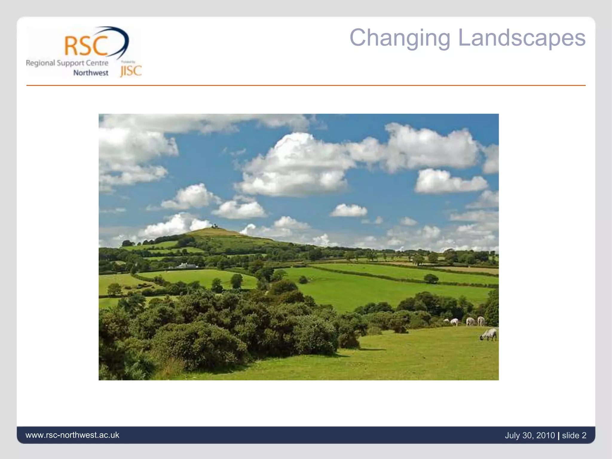 Changing landscapes | PPT