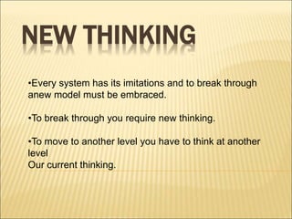 Changing mindset | PPT | Business and Finance