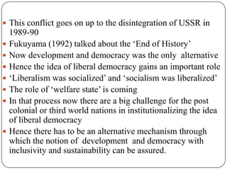 Changing nature of democracy | PPT