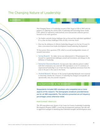 Changing Nature Of Leadership | PDF