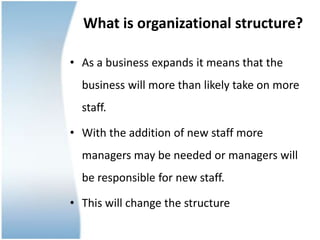 Changing org structure | PPTX