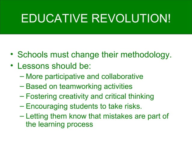 Ken Robinson, Changing Education Paradigms | PPT