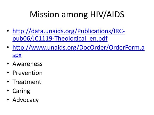 Changing patterns and models of missions | PPT