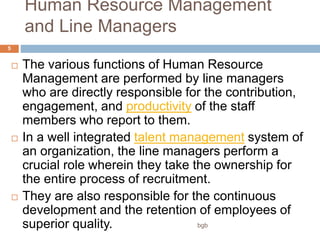 Changing Role Of Human Resource Management | PPT