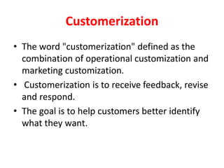 Changing scenario marketing | PPTX | Internet | Computing