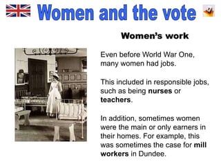 Women and the vote - Changing social attitudes | PPT | Marriage and ...