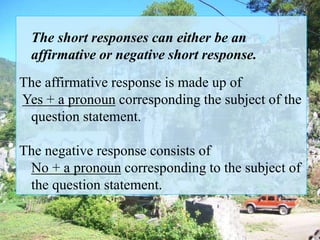 Changing statements to questions | PPT