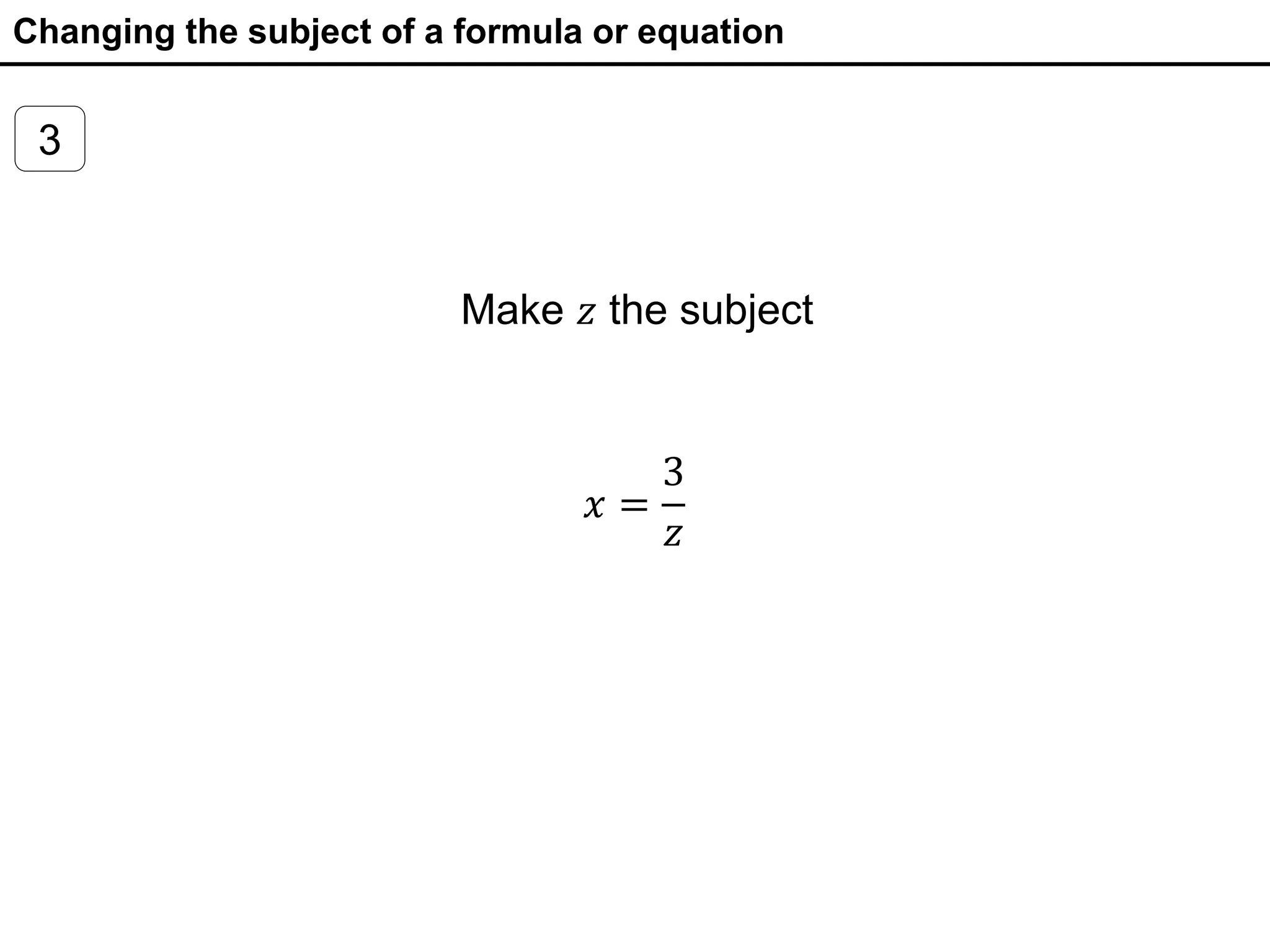 changingsubject No Factorising.pptx