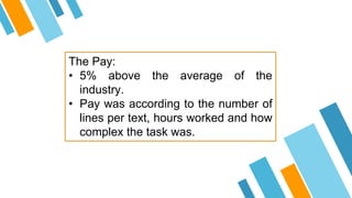 Case Study: Changing The Pay Level at Eight Crossings | PPTX