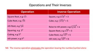 Changing the subject of a formula (roots and powers) | PPTX
